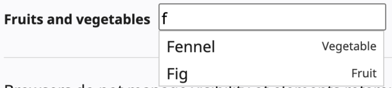 Create an accessible combobox using ARIA - Pope Tech Blog